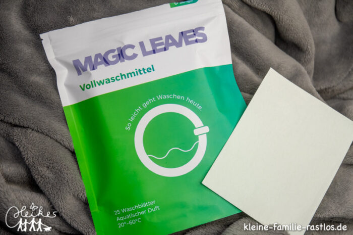 Umweltfreundlich waschen mit MAGIC LEAVES – kleine-familie-rastlos.de